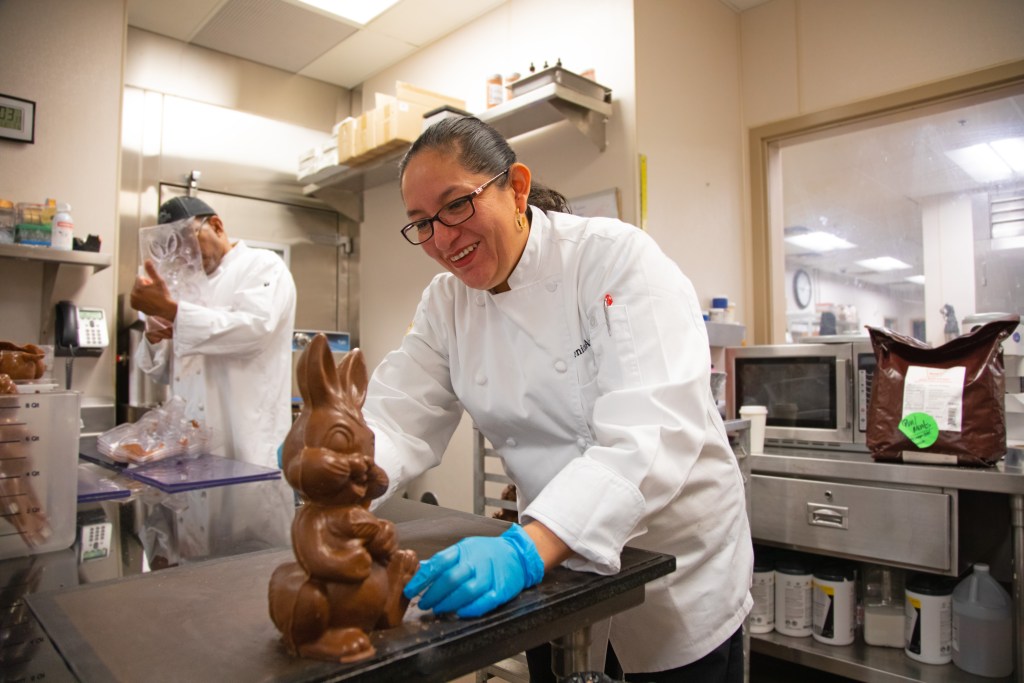 MGM Grand Detroit Offering Chocolate Bunnies for Easter
