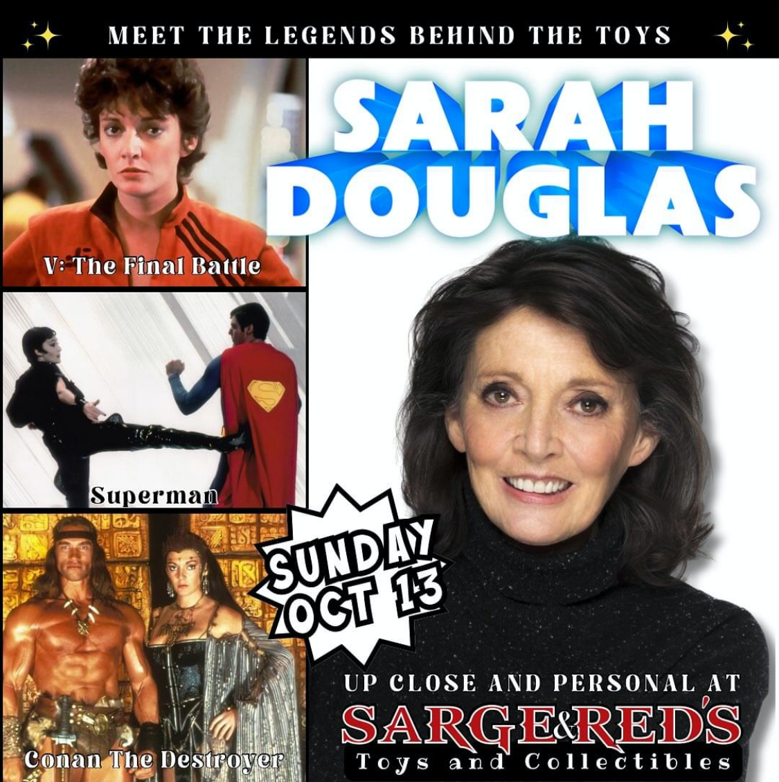 Star from SUPERMAN Movies, Sarah Douglas is Coming to Metro-Detroit - THIS SUNDAY