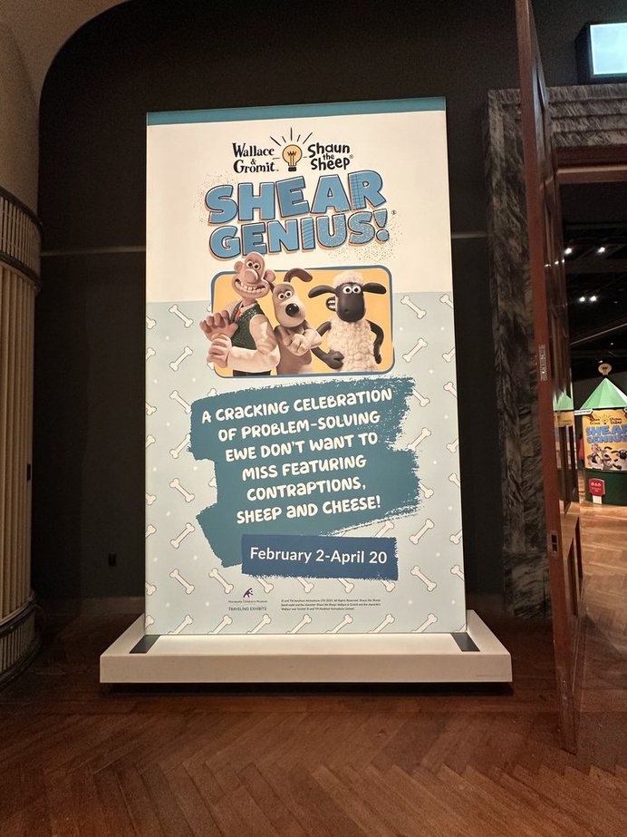 Experience Wallace & Gromit™ and Shaun the Sheep™: Shear Genius at The ...