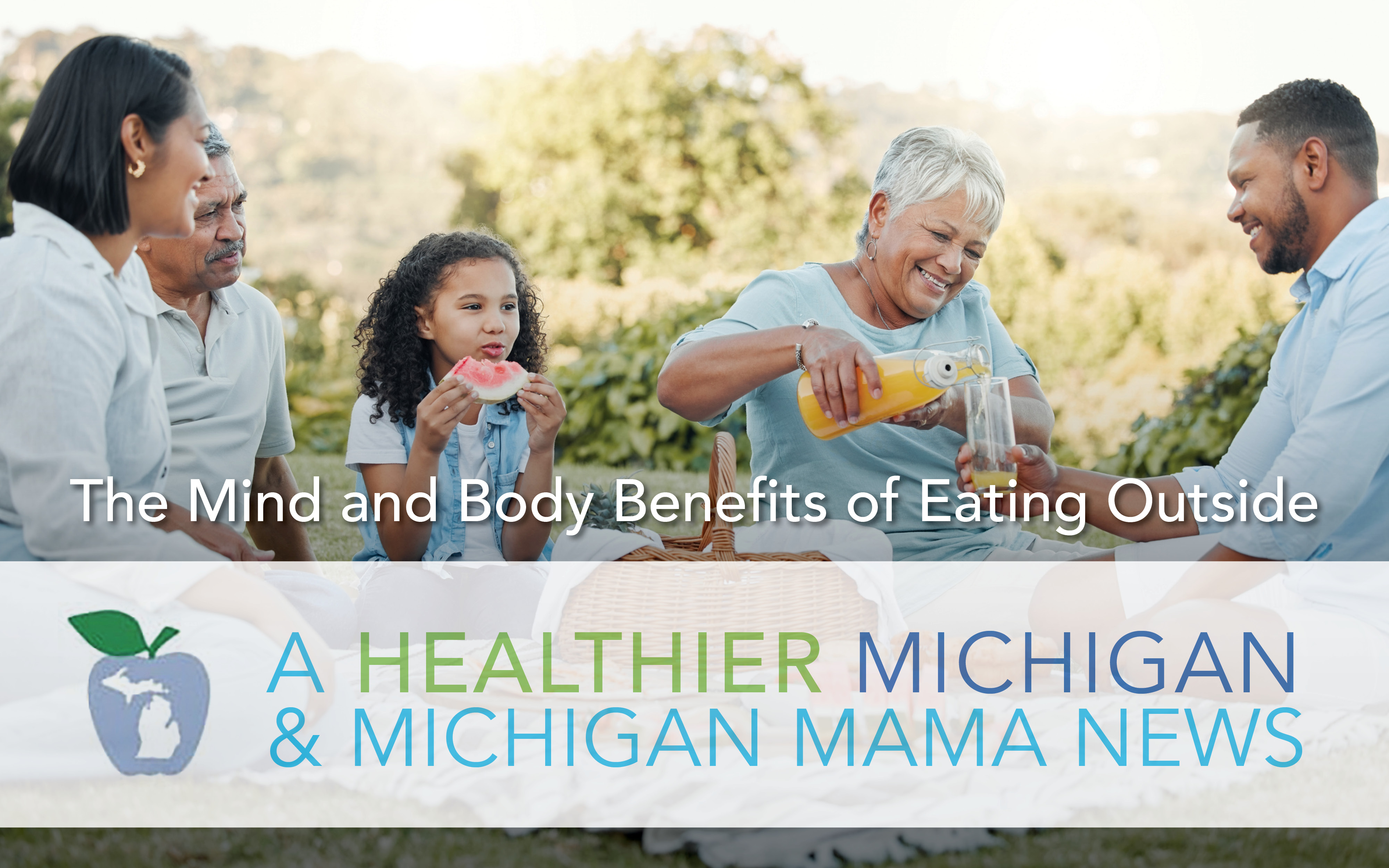 The Mind and Body Benefits of Eating Outside - Michigan Mama News